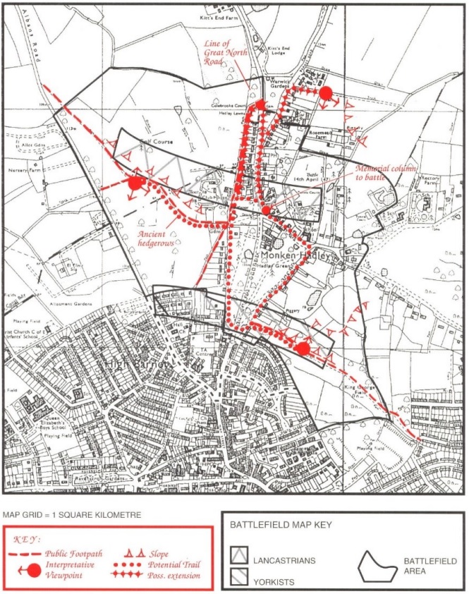 The Battle of Barnet - Great North Road